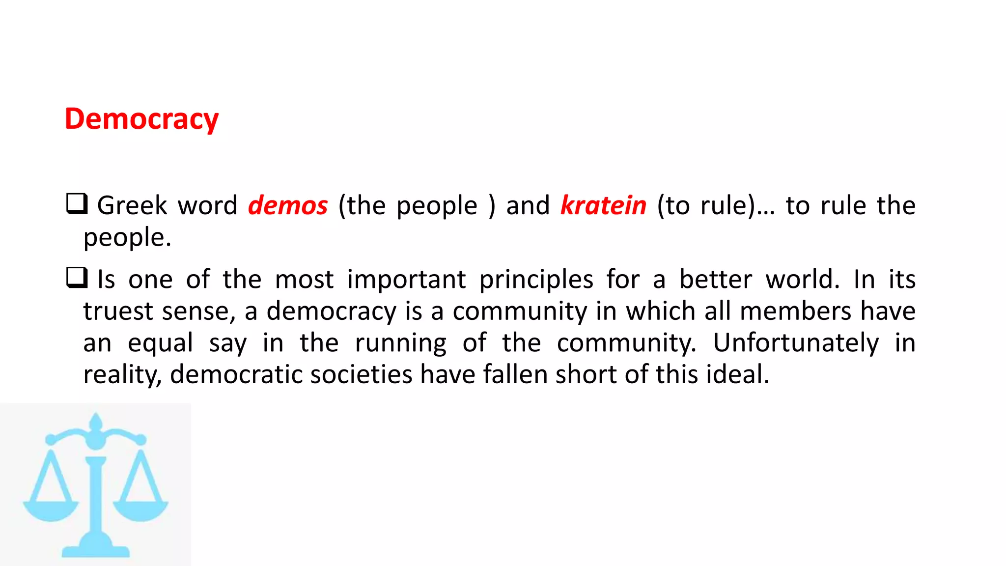 Unit 5: Democratic Interventions | PPTX