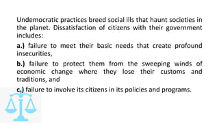 Unit 5: Democratic Interventions | PPTX