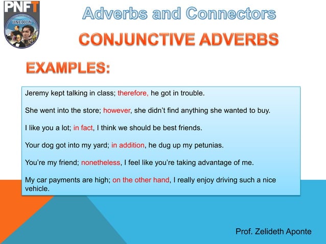 Unit 5. adverbs and connectors | PDF