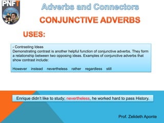 Unit 5. adverbs and connectors | PDF