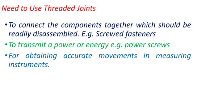 Unit 5 Design of Threaded and Welded Joints | PDF | Needlework | Arts ...