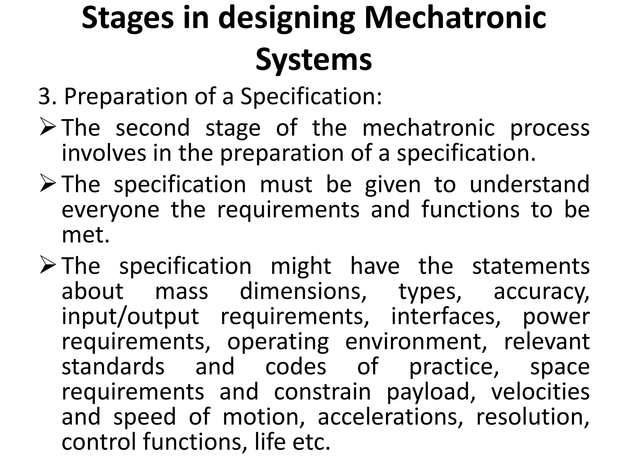 Design of Mechatronics System | PDF