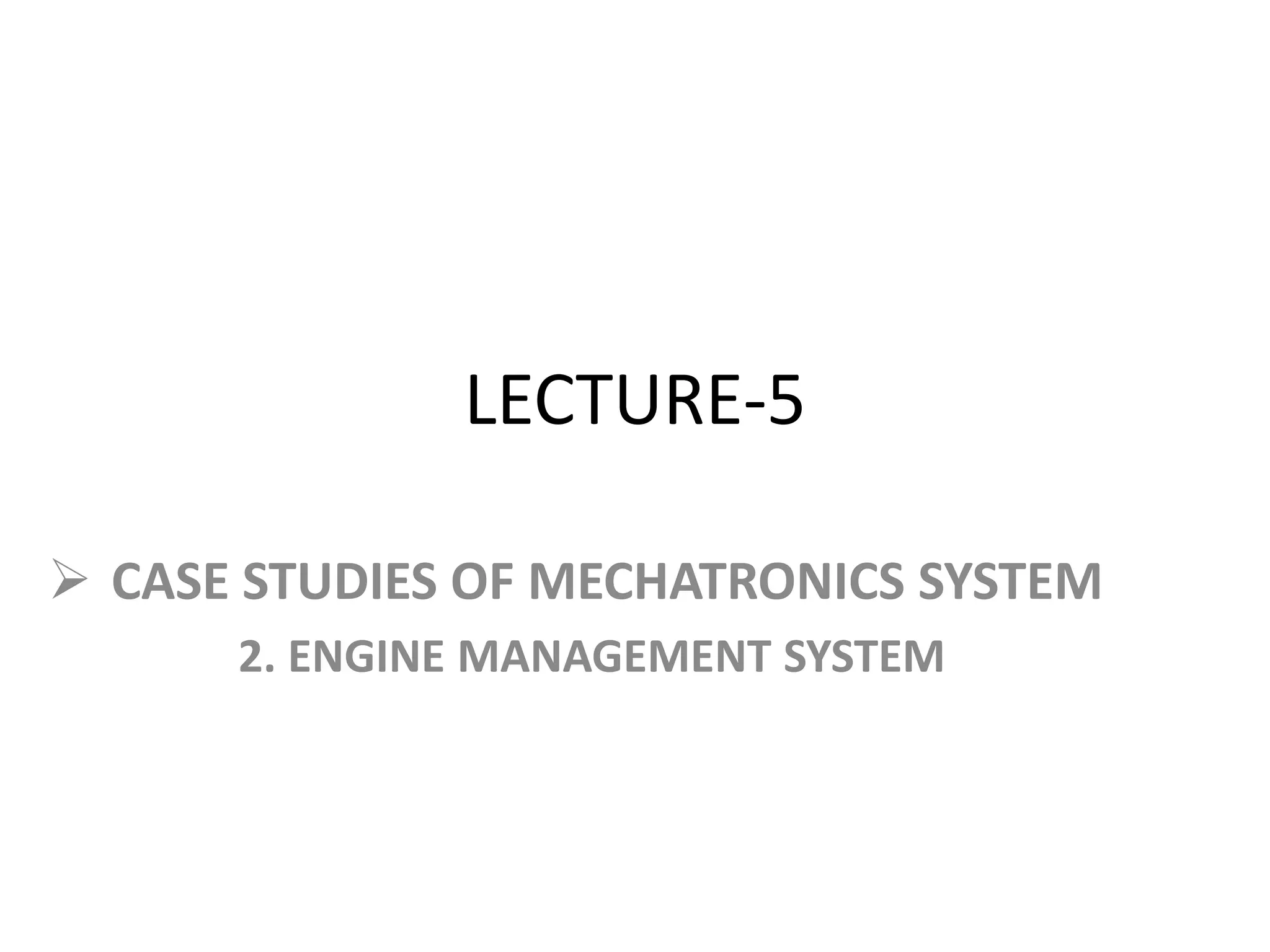 Design of Mechatronics System | PDF