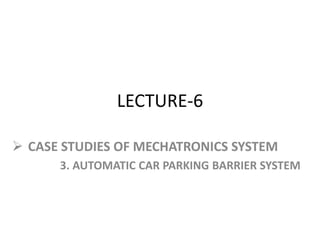 Design of Mechatronics System | PDF