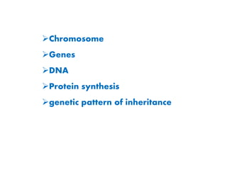 Introduction to genetics | PPTX