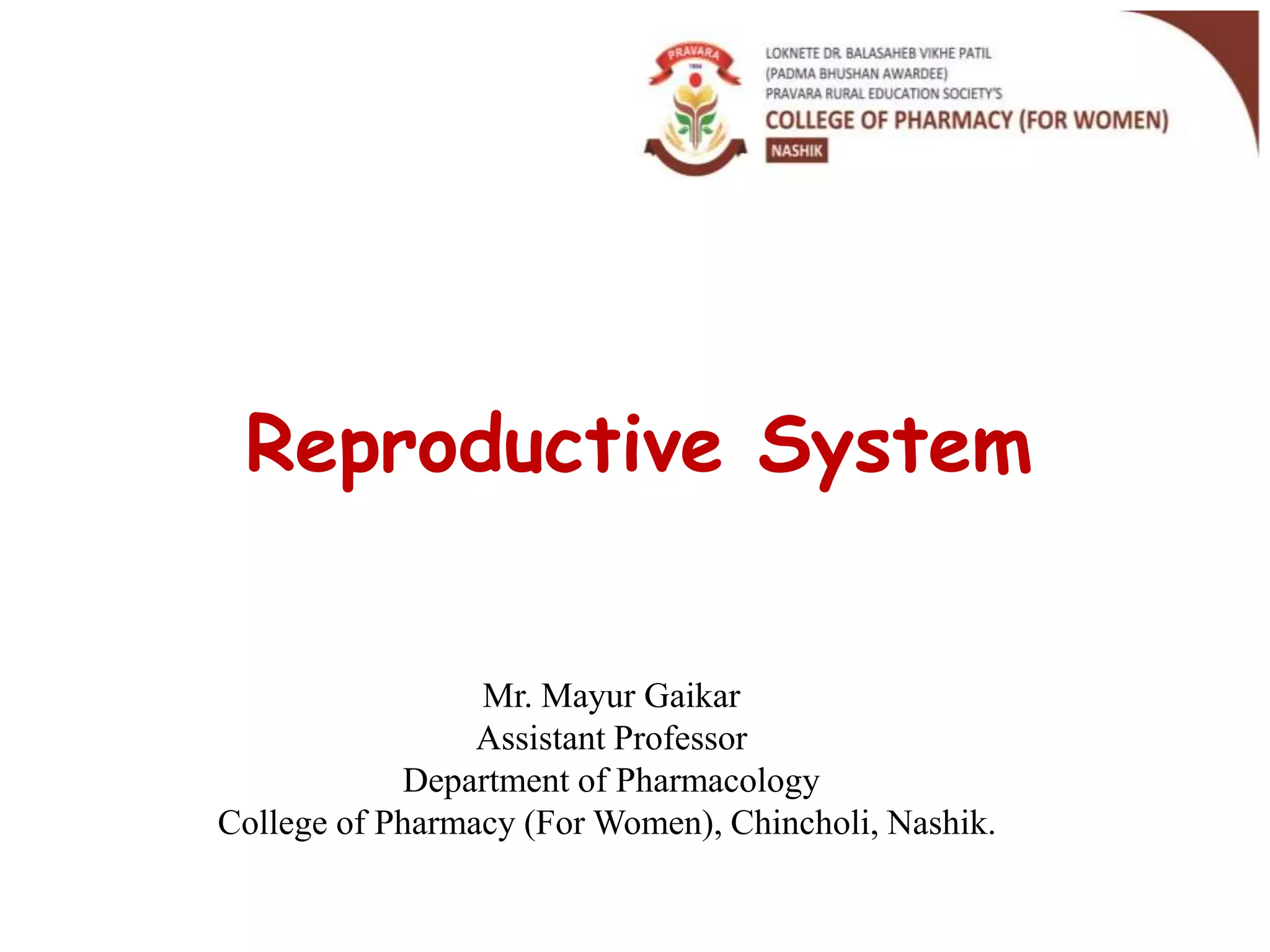 Reproductive System | PPT