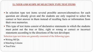 TEST DEVELOPMENT AND EVALUATION (6462) | PPT