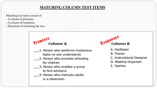 TEST DEVELOPMENT AND EVALUATION (6462) | PPT