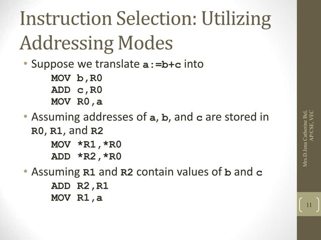 Compiler Design Unit 5 | PPT