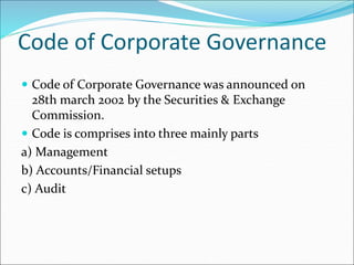 Unit 5. Corporate Governance Codes and Practices.ppt