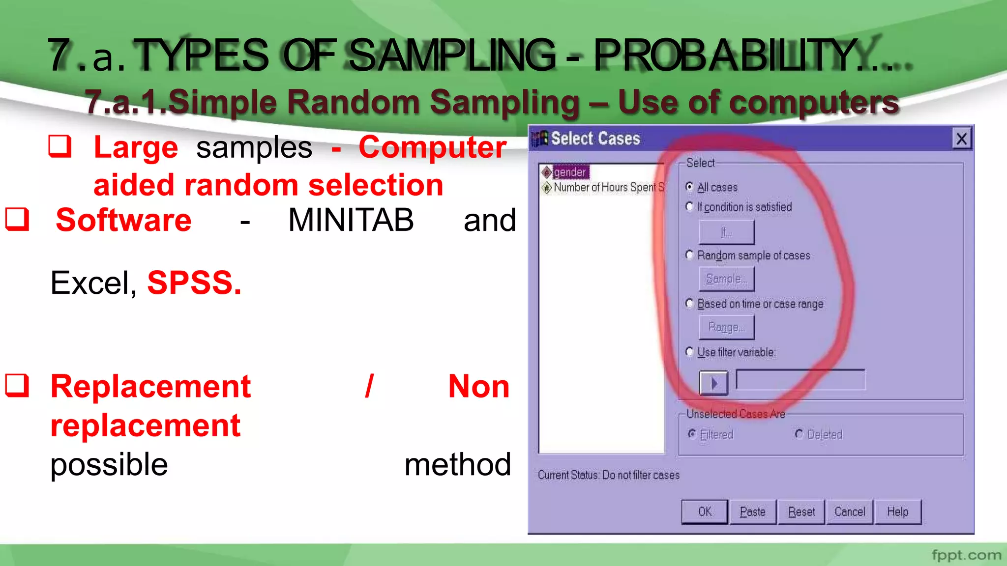sampling techniques sampling | PPTX