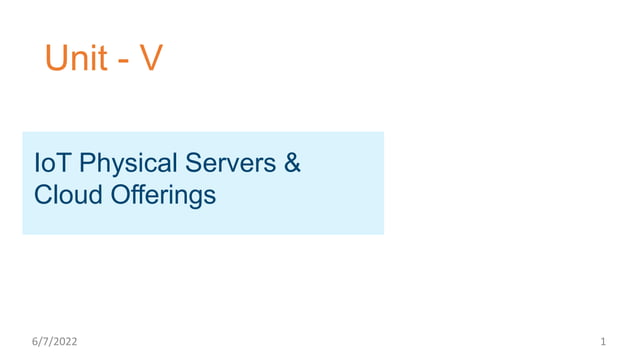 IoT Physical Servers and Cloud Offerings.pdf | Cloud Computing | Internet
