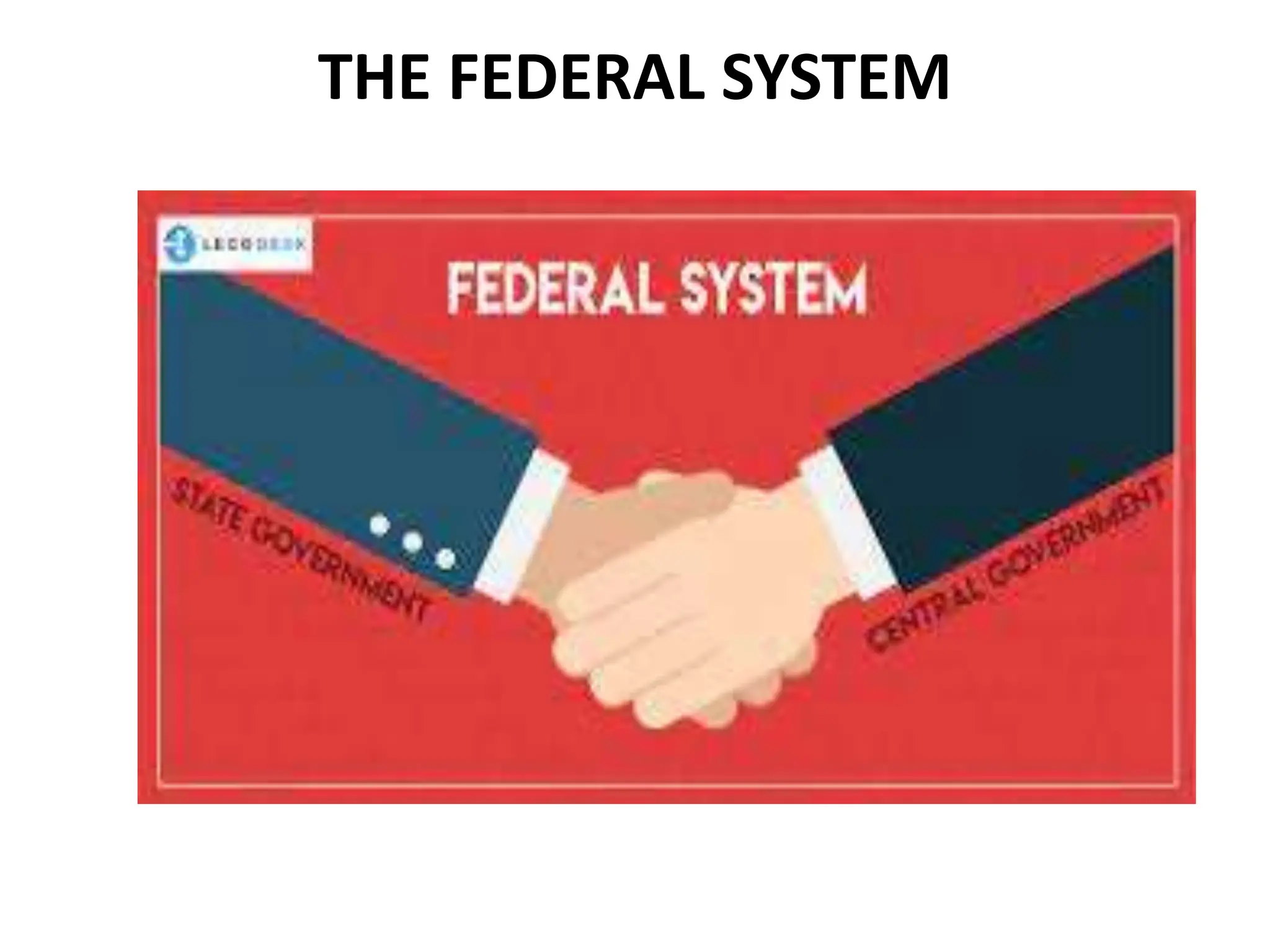 Unit V The Federal System | PPTX