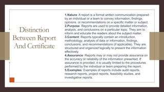 Audit of Limited Companies and Audit Report | PPTX