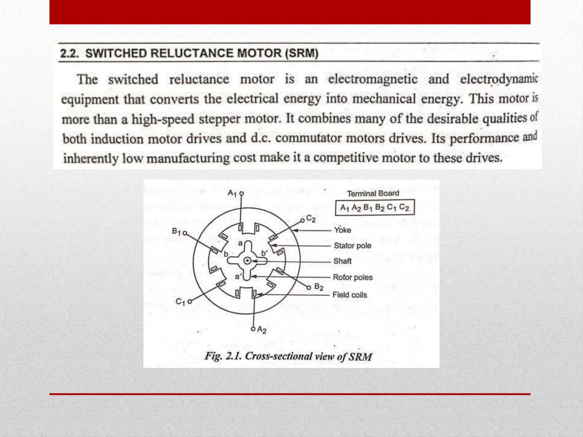 Switched Reluctance Motor | PPTX