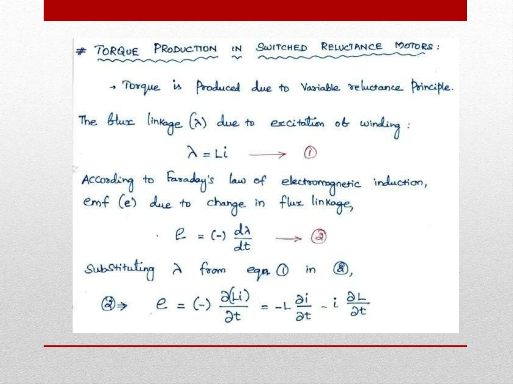Switched Reluctance Motor | PPTX