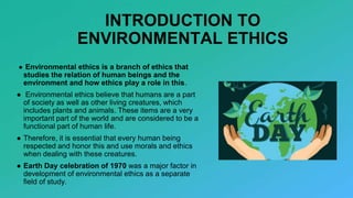 Unit 5.pptx | Environmental Services Industry | Industries