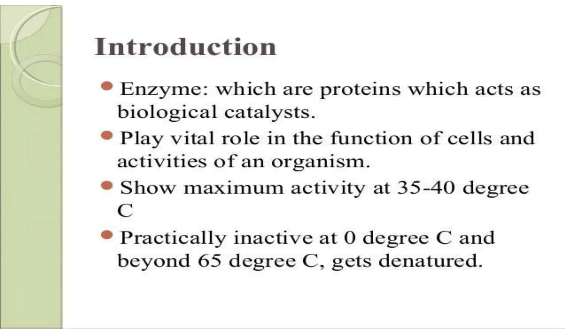 Unit 5. Enzymes and Proteins.pptx Pharmacognosy | PPTX