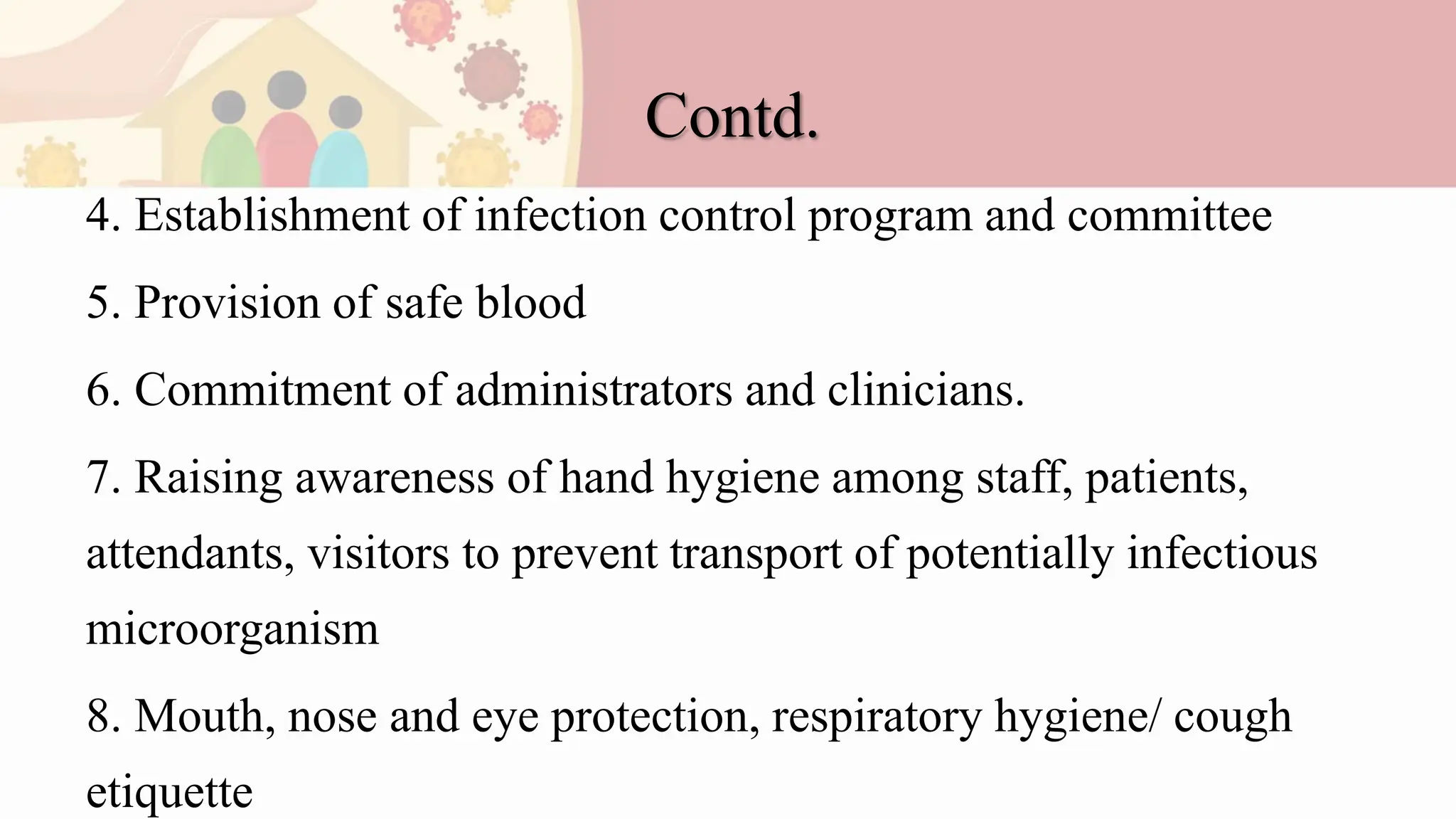 Infection Control Measures; Basic concepts | PDF