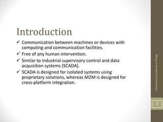 Machine to Machine Communication System in ioT | PDF