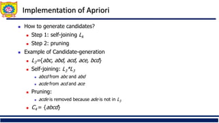 Frequent Pattern Analysis, Apriori and FP Growth Algorithm | PDF