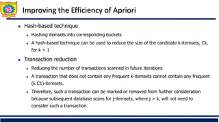 Frequent Pattern Analysis, Apriori and FP Growth Algorithm | PDF