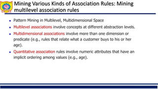 Frequent Pattern Analysis, Apriori and FP Growth Algorithm | PDF