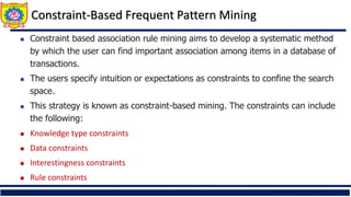 Frequent Pattern Analysis, Apriori and FP Growth Algorithm | PDF