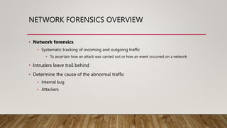 Network Forensics- Social Media Forensics | PPTX