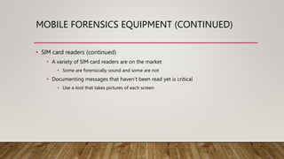 Network Forensics- Social Media Forensics | PPTX