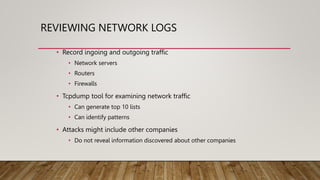 Network Forensics- Social Media Forensics | PPTX