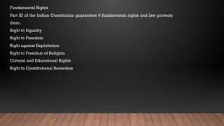 Rights and Duties of Individual (Political Science) | PPTX