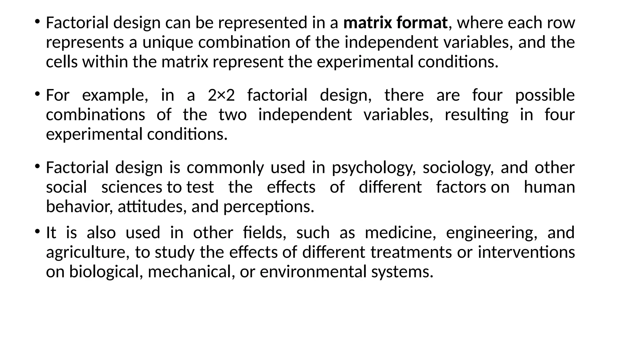 Unit 5 Design And Analysis Of Experiments Factorial Design Definition 22 23design