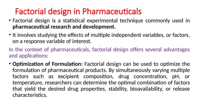 Unit 5 Design And Analysis Of Experiments Factorial Design Definition 22 23design