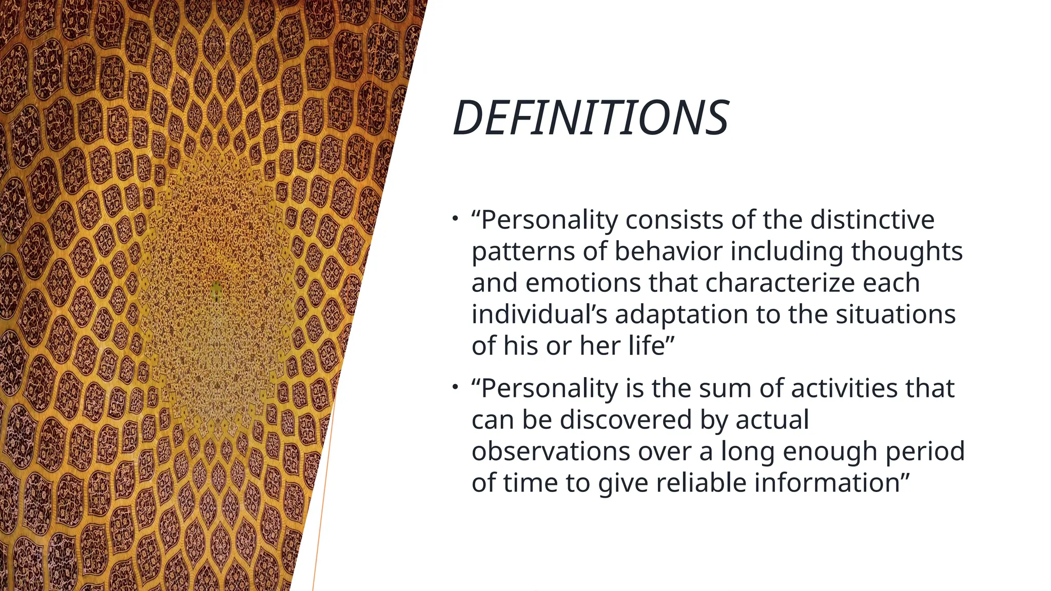 unit 5.pptx personality, types, nature and theories of personality | PPTX