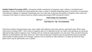 Unit 5 Agriculture drainage and its effective drainage | PPTX