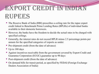 Export Marketing Export Finance Guide ECGC | PPTX | Credit Cards ...