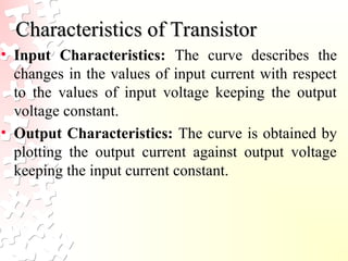 Unit 5.ppt Bipolar Junction Transistors. | PPT