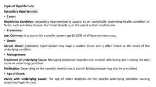Unit 5 hypertension lifestyle disorder sem 2 du | PDF