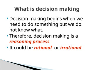 Unit 5 - Decision Making Organizations and Management Concepts | PPTX