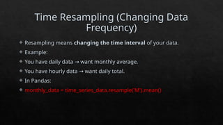 Introduction to RealTime Data Analysis in Python | PPTX
