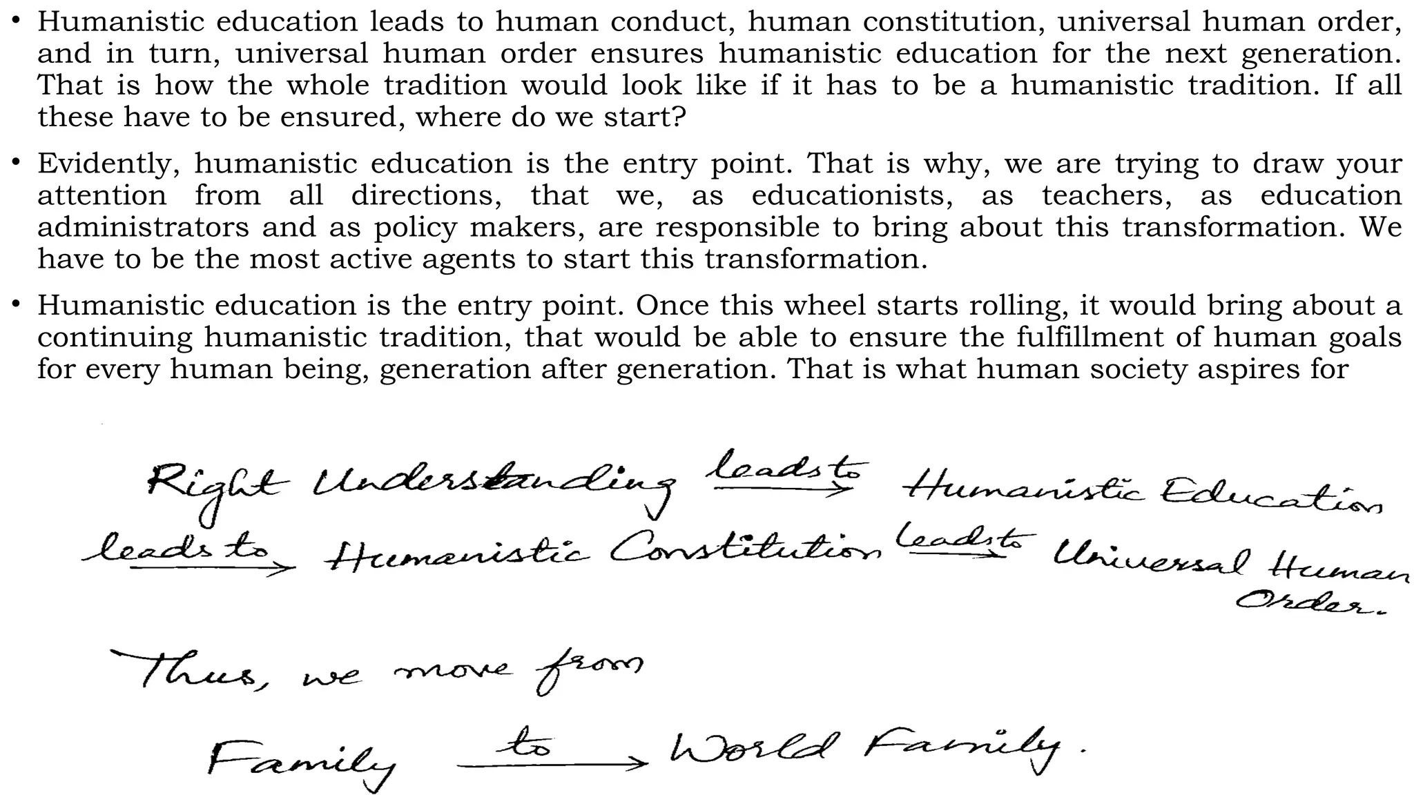 Universal human values unit 5 power point presentation | PPTX