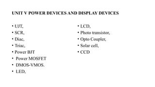 power devices and display devices power point | PPTX