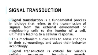 Unit 5- Cell Interactions and Signal Transduction.ppt