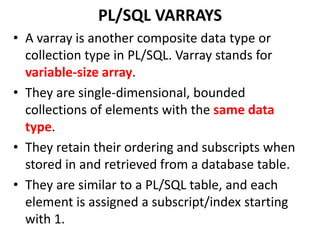 Unit 5 composite datatypes | PPTX