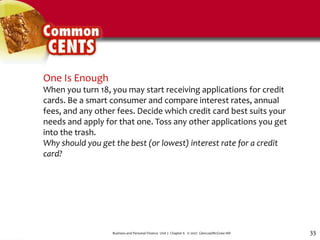 Unit 5: Credit (Notes) | PPTX