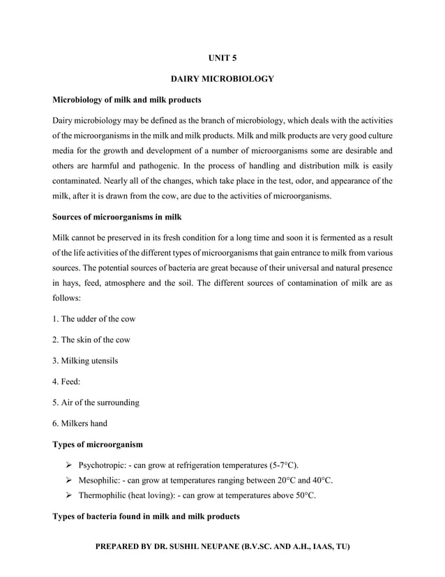 UNIT 5- DAIRY MICROBIOLOGY.pdf