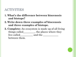 Unit 5 Ecosystems | PPT