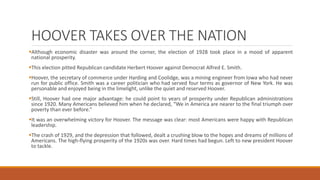 UNIT 5-GREAT DEPRESSION OF 1929 AND THE NEW DEAL | PPT