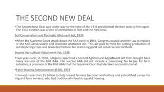 UNIT 5-GREAT DEPRESSION OF 1929 AND THE NEW DEAL | PPTX
